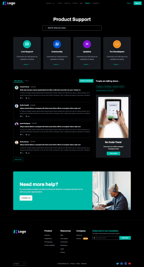 Visily's template - Visily