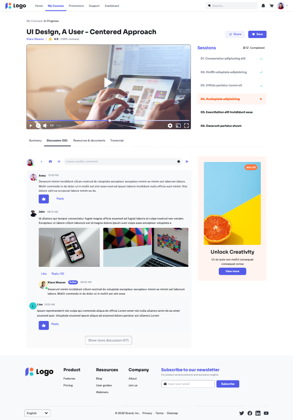 Visily's template - Visily